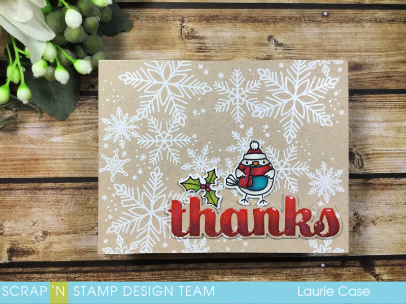 Christmas Thanks Card! | Scrap N Stamp
