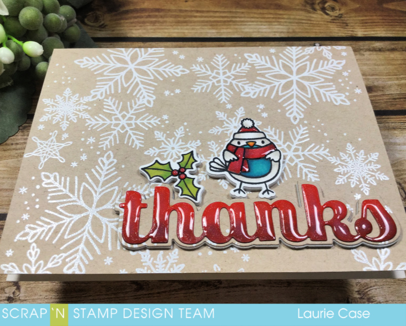 Christmas Thanks Card! | Scrap N Stamp