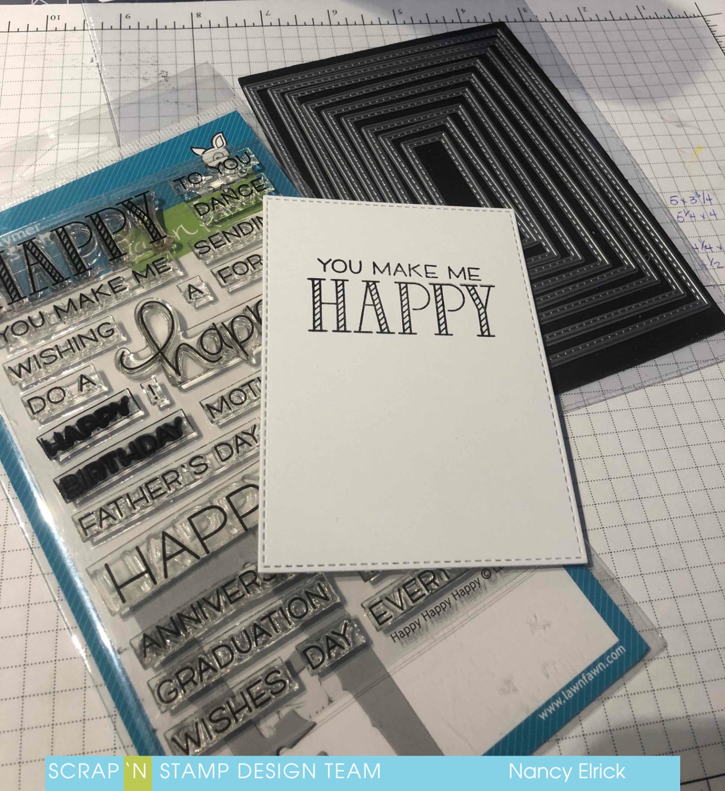 You Make Me Happy | Scrap N Stamp