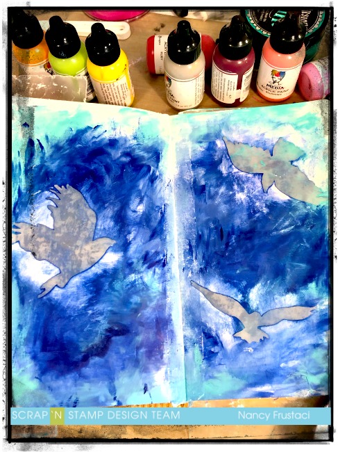 Soar- Art Journal | Scrap N Stamp