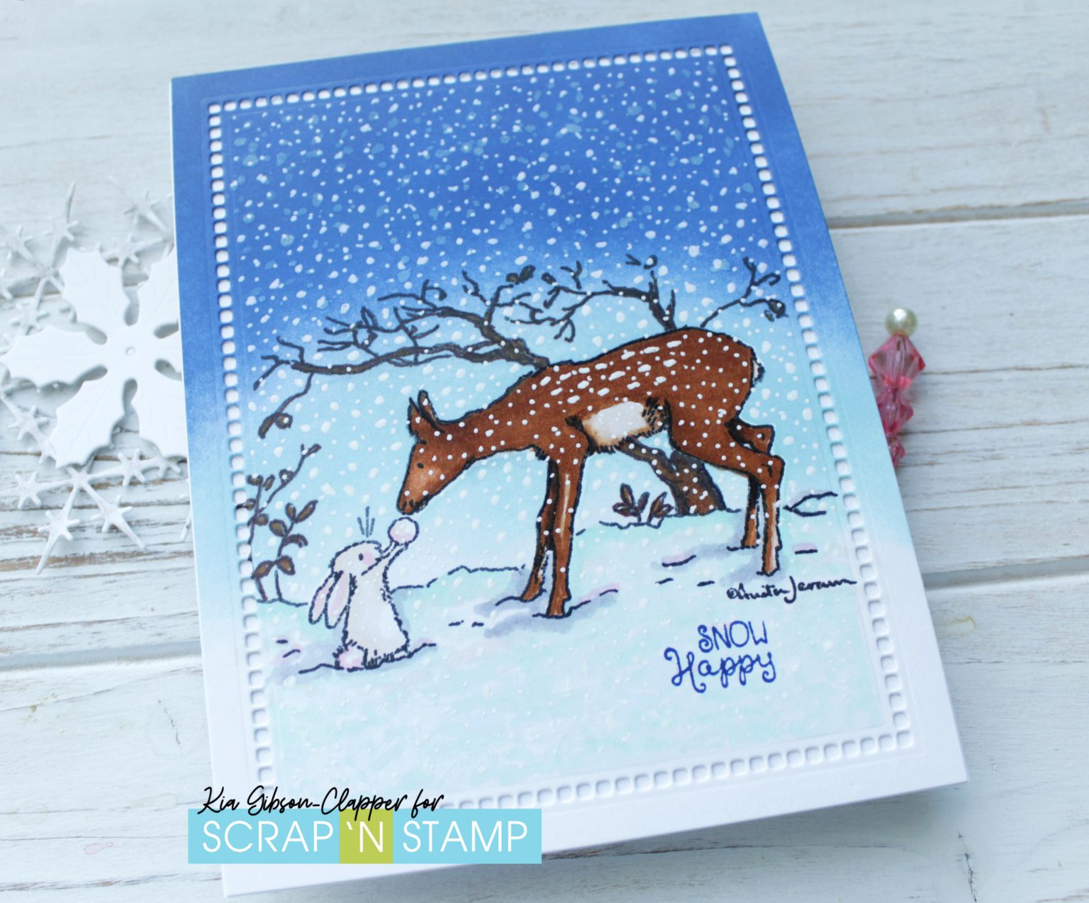 Snow Happy | Scrap N Stamp