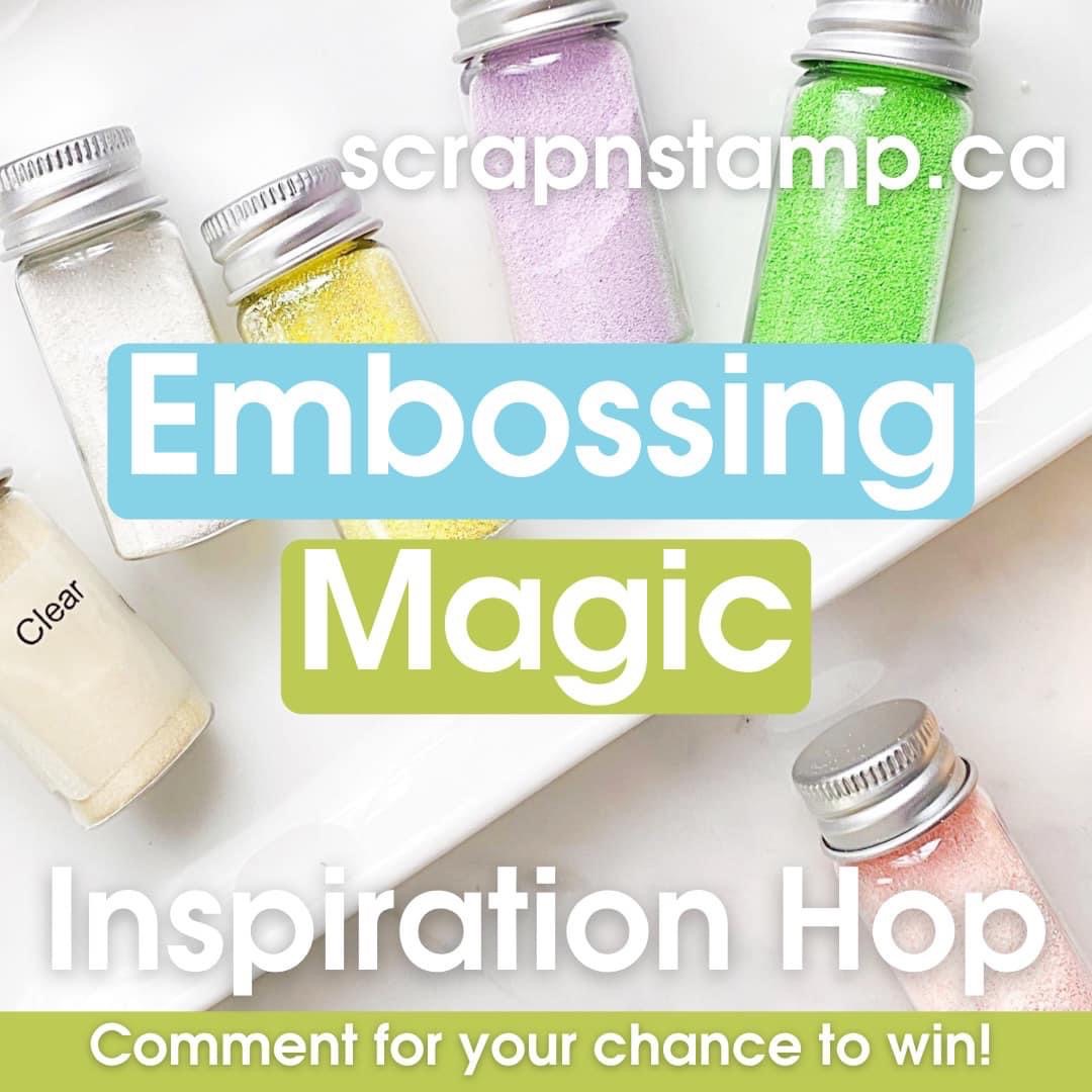 Embossing Magic Inspiration Hop | Scrap N Stamp